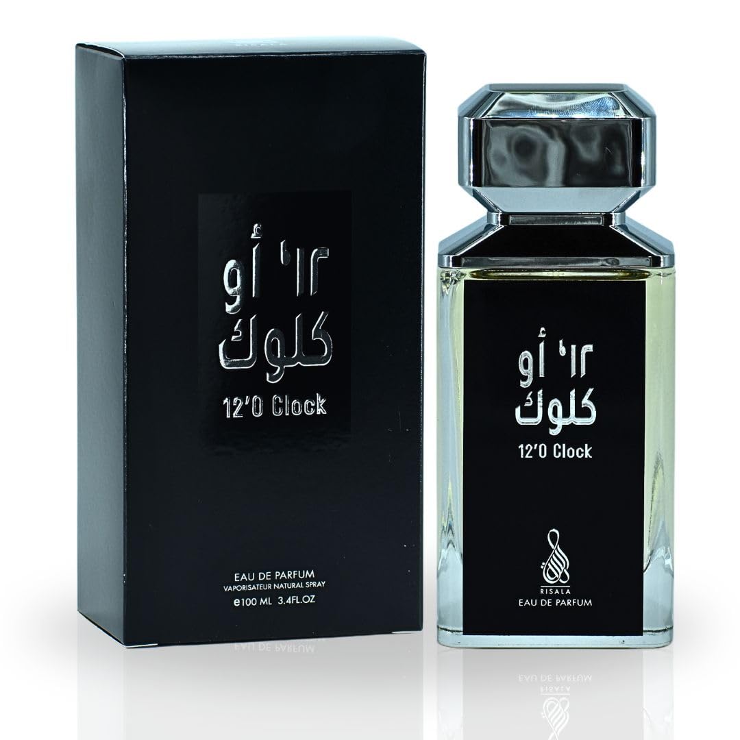 12 O Clock EDP (100ml) Perfume Spray by Risala – Khan El Khalili Warehouse