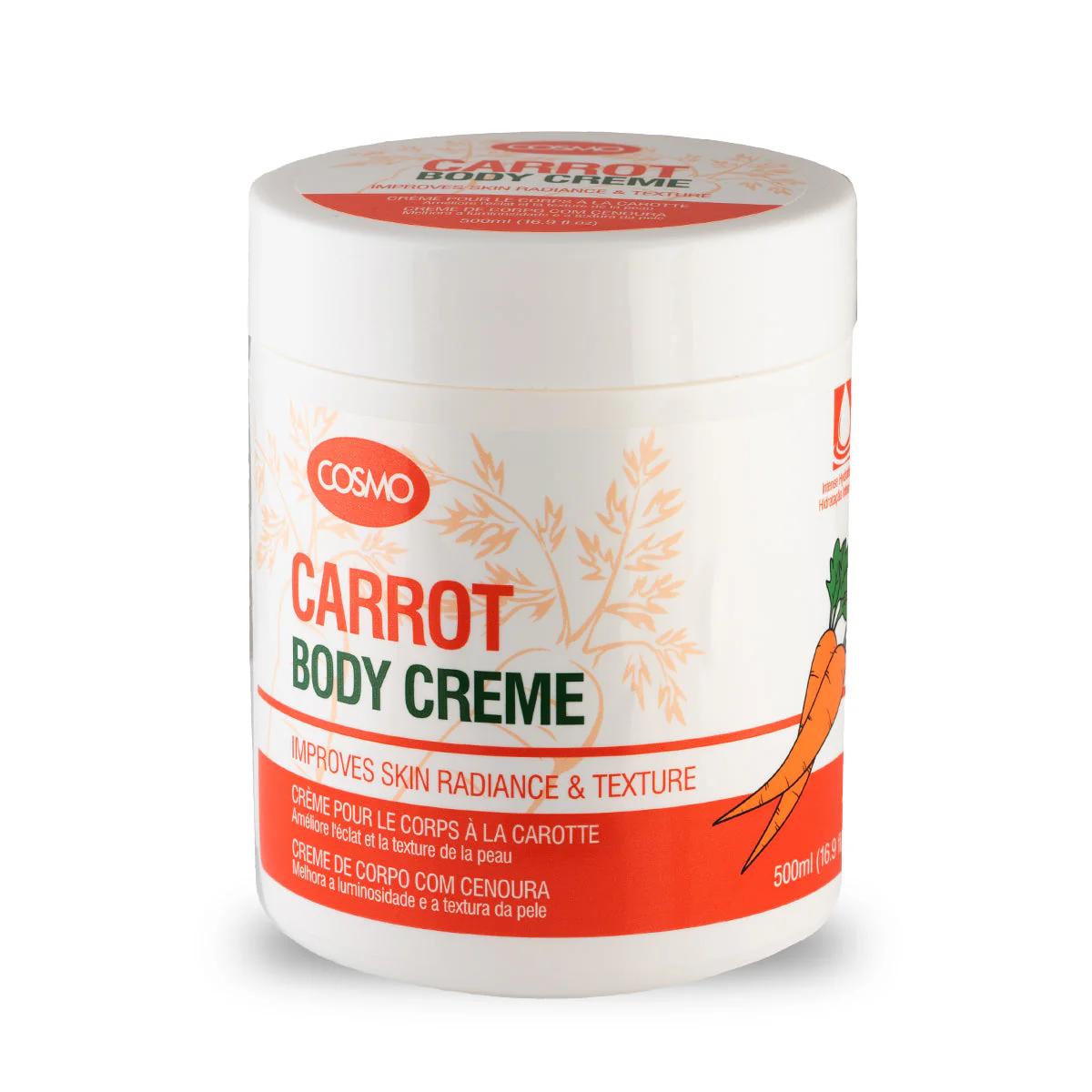 Cosmo Carrot Body Creme 500ml – Khan El Khalili Warehouse