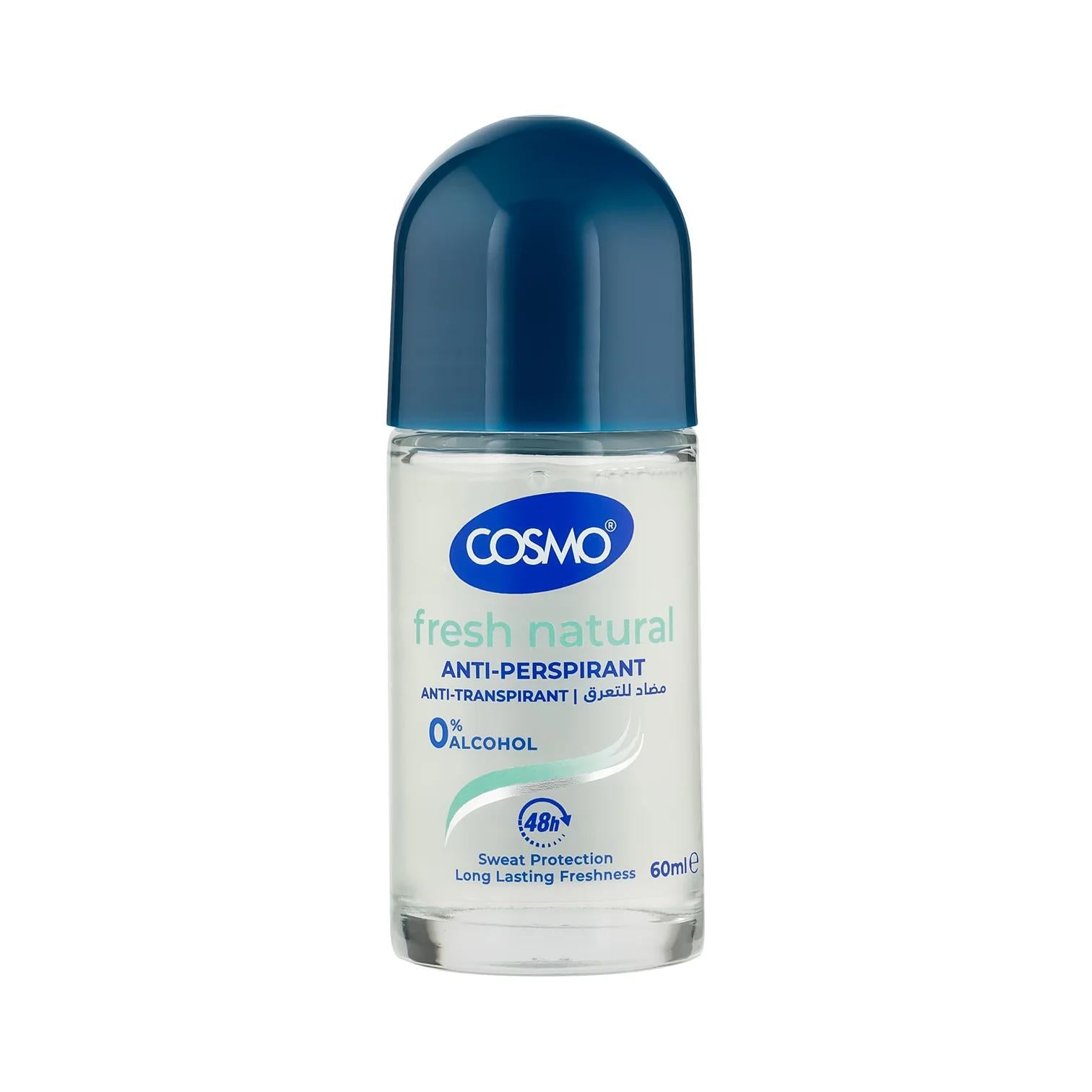 Cosmo Fresh Natural Anti Perspirant 60ml – Khan El Khalili Warehouse