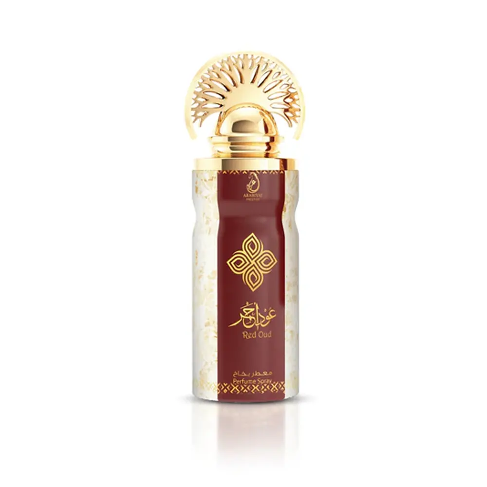 Prestige Red Oud 200ml Deodorants By Arabiyat – Khan El Khalili Warehouse