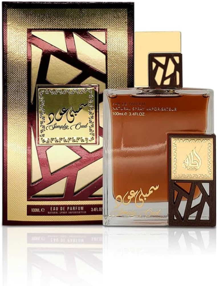 Simply Oud EDP (100ml) perfume spray by Lattafa – Khan El Khalili Warehouse