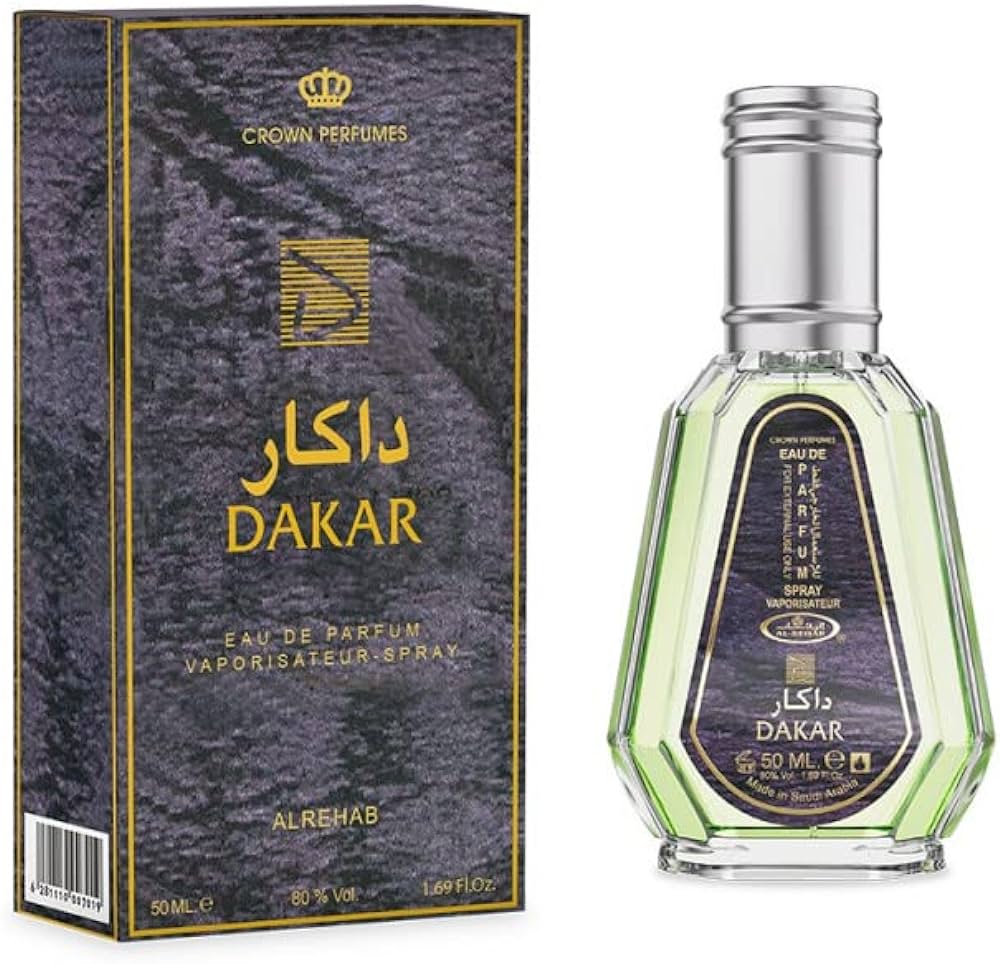 Dakar (50ml) perfume spray by Al Rehab – Khan El Khalili Warehouse
