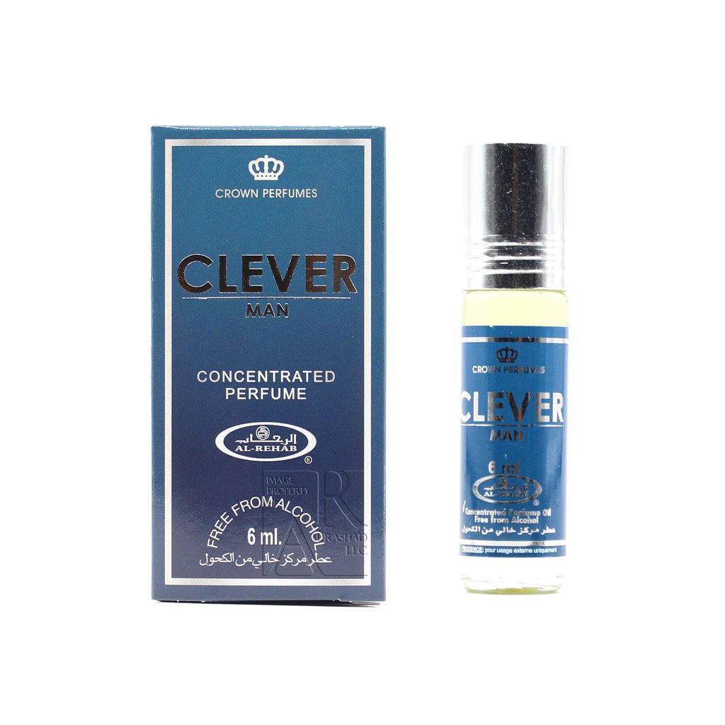 Clever Man Roll on Oil (6ml) by Al Rehab – Khan El Khalili Warehouse