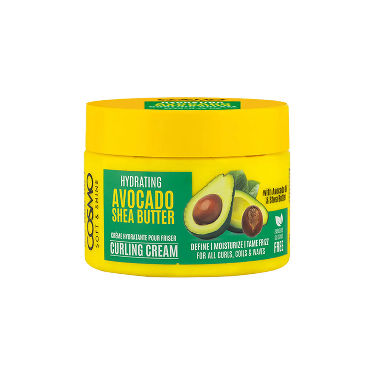Cosmo Soft & Shine Avocado & Shea Butter Curling Cream 325gm – Khan El ...