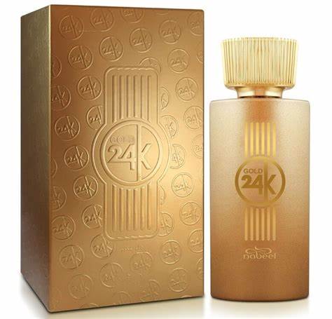 Gold 24k (100ml) spray perfume by Nabeel – Khan El Khalili Warehouse