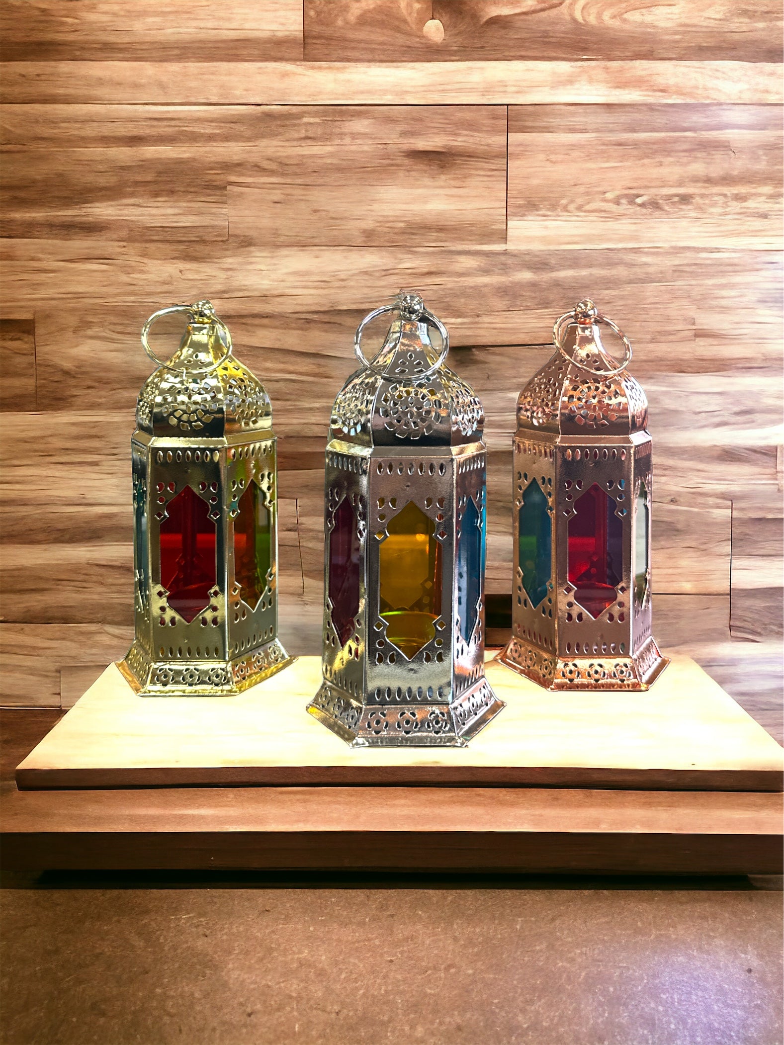 Mini Ramadan Lantern/Fanoos Gold, Silver, Rose Gold – Khan El Khalili ...