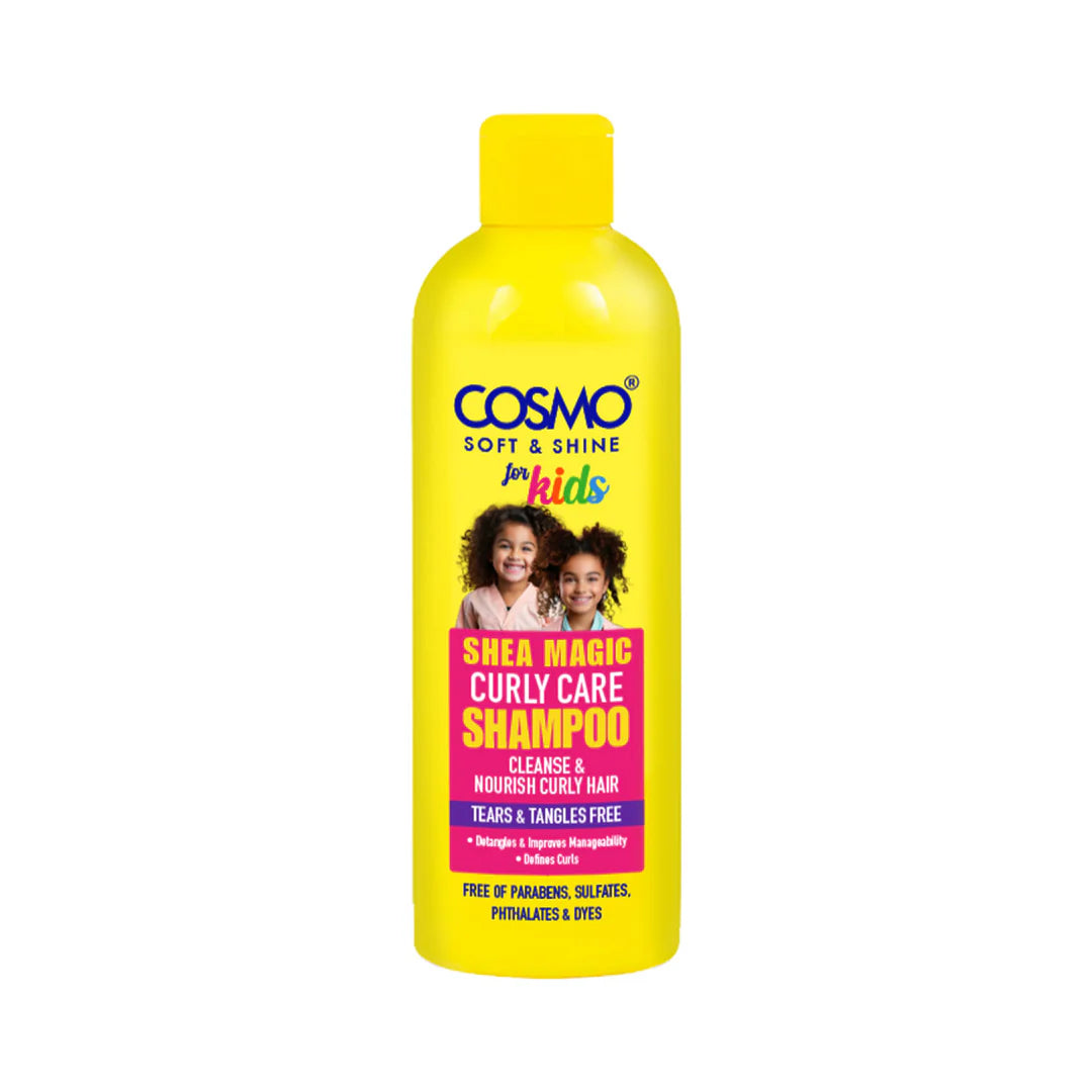 Cosmo Soft & Shine Shea Magic Curly Care Shampoo For Kids 480ml – Khan ...