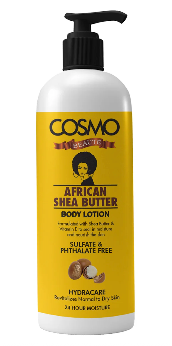 Cosmo Beaute African Shea Butter Body Lotion 1000ml – Khan El Khalili ...