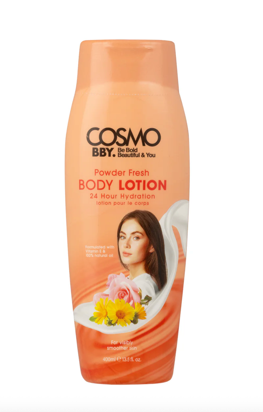 Cosmo Powder Fresh BBY Body Lotion 400ml – Khan El Khalili Warehouse