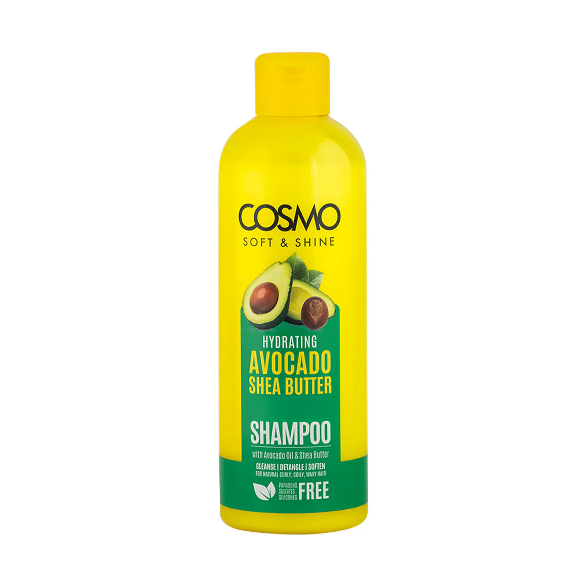 Cosmo Soft & Shine Avocado Shea Butter Shampoo 480ml – Khan El Khalili ...