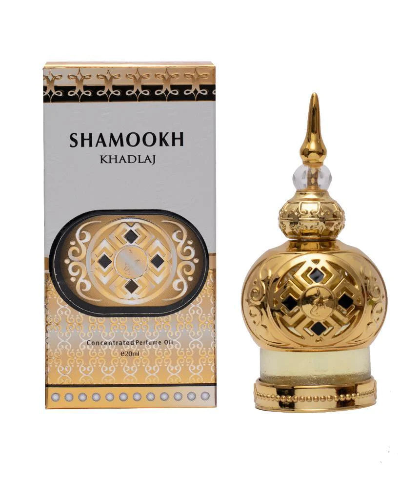 Shamookh Gold CPO (20ml) perfume oil by Khadlaj – Khan El Khalili Warehouse