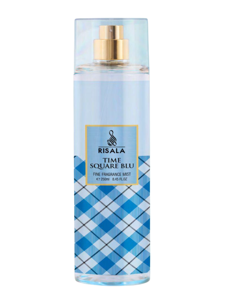 Time Square Blu 250ml Body Mist by Risala – Khan El Khalili Warehouse