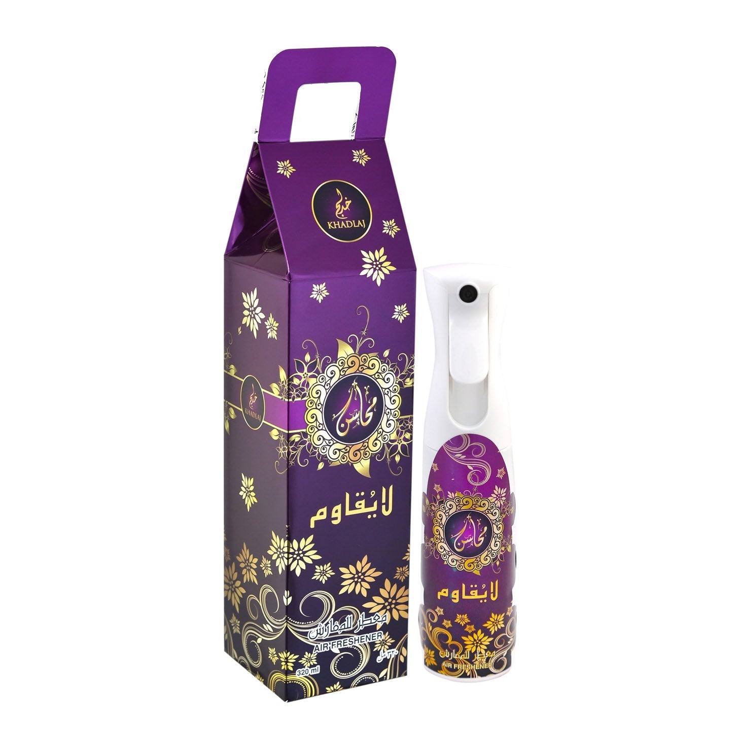 Mahasin La Yuqawam Water-based House Freshener (320 ml) by Khadlaj ...
